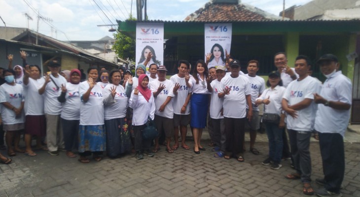 Akhiri Masa Kampanye, Caleg Perindo Ajak Warga Tidak Salah Pilih ...